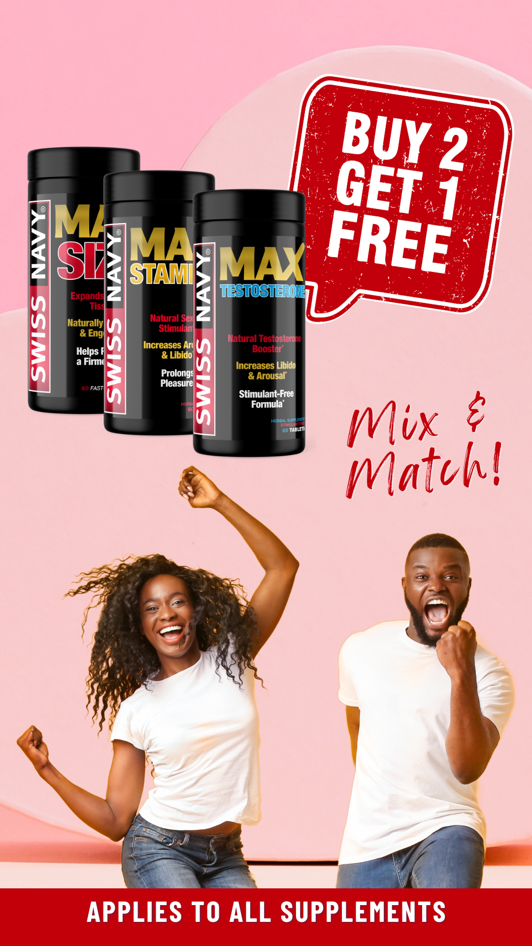 Swiss Navy: Silicone Lube, Water-Based Lube, & Supplements