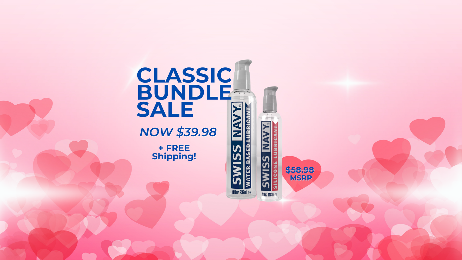 Swiss Navy: Silicone Lube, Water-Based Lube, & Supplements