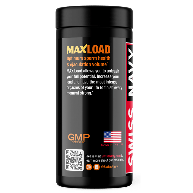 MAX LOAD Pills | Increase Ejaculate Volume Supplements